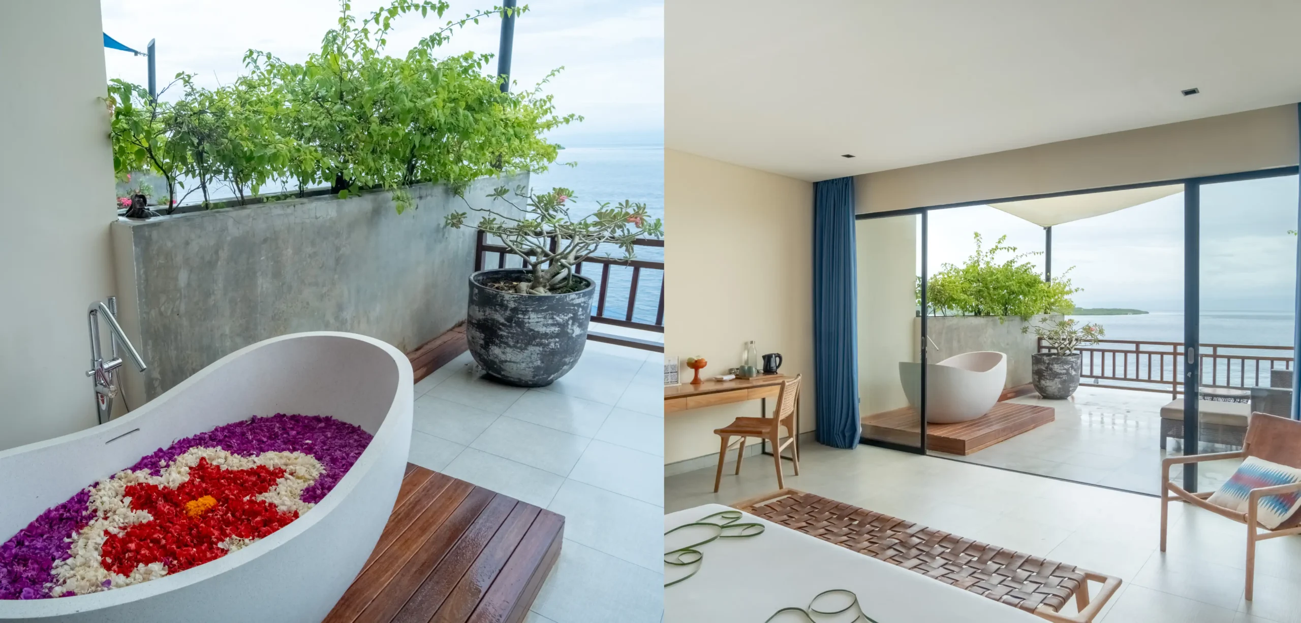 Premier Ocean Suite at a Clifftop Nusa Penida Hotel - Adiwana Warnakali